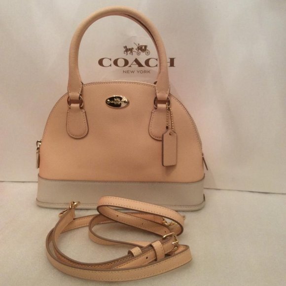 Coach | Bags | Nwt Coach F3457 Mini Cora Domed Satchel Purse | Poshmark